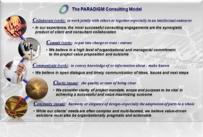 PARADIGM Healthcare Consulting - Our Approach